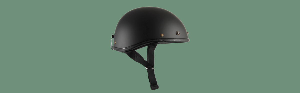 Half Cap Motorcycle Helmet | Kikstart Singapore
